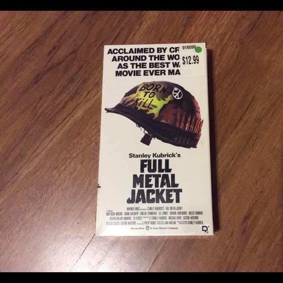 Other | Full Metal Jacket Vhs Watermark Sealed | Poshmark